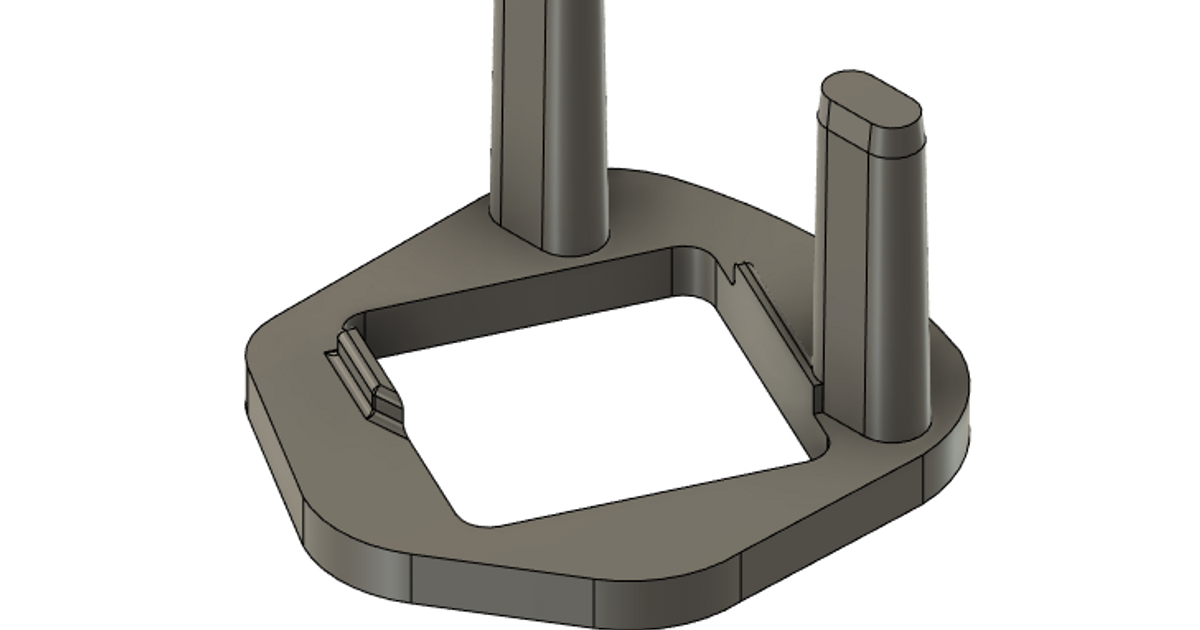 Retainer for passenger foot pegs for gs 1200 by CourteousBear ...