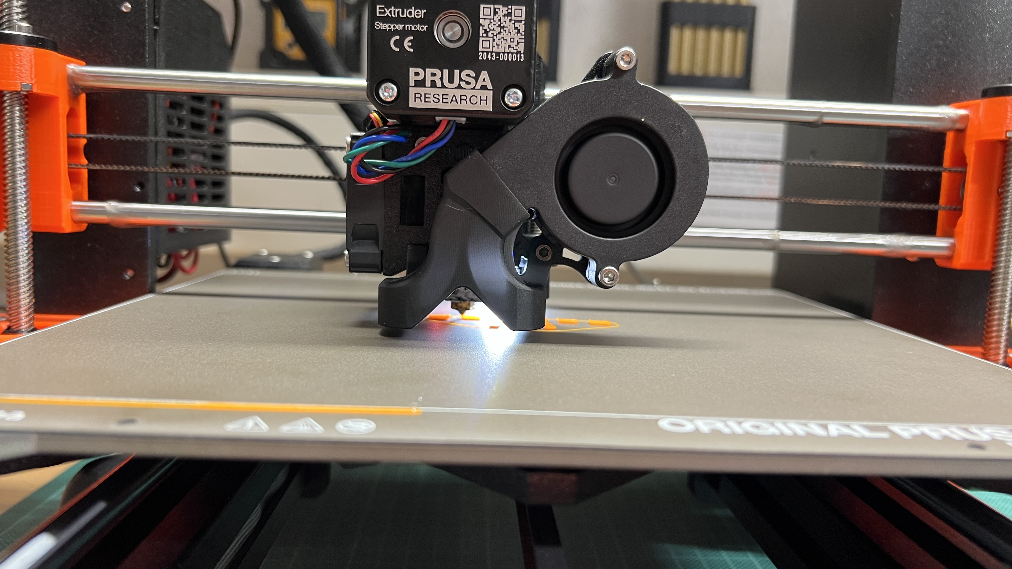 Nozzle Light Mk3s+ delta fan duct by mcpea | Download free STL model ...