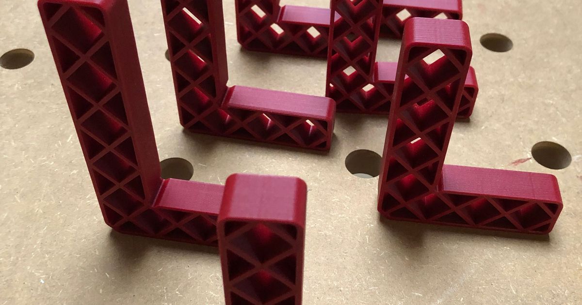 Corner Square for Woodworking by cewo | Download free STL model ...