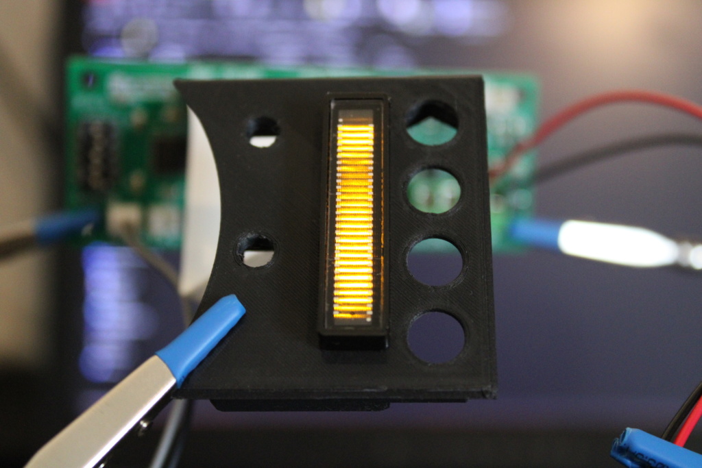 Bargraph bezel (for 28 segment bargraph) by Jimsy33 | Download free STL ...