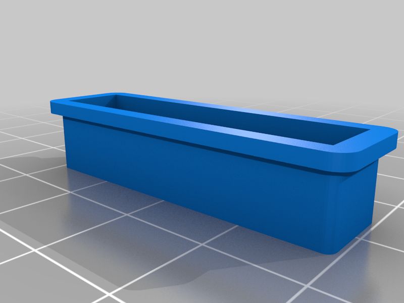 Bargraph bezel (for 28 segment bargraph) by Jimsy33 | Download free STL ...