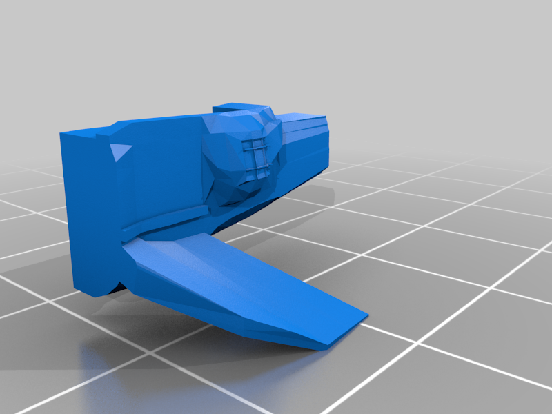 Hammerhead Spelljammer Ship Scaled Up by WombatOverlord | Download free ...