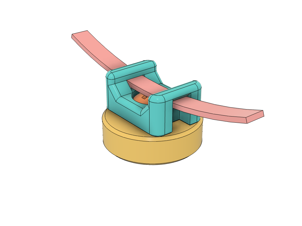 Cable tie magnet combo clip by cewo | Download free STL model ...