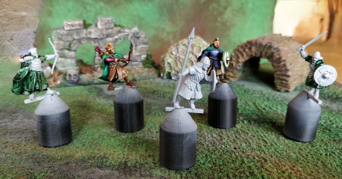 Mini Miniature Painting Handle by PrintableGulliver | Download free STL ...