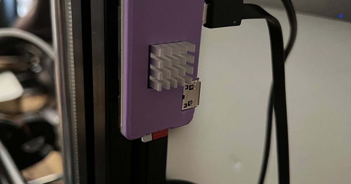 Printable Pin for Pi Zero Case by phidesigned | Download free STL model ...