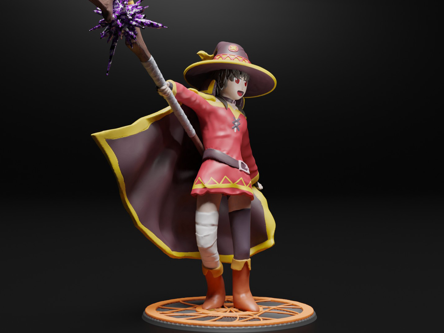 Megumin (KonoSuba) by JuusozArt | Download free STL model | Printables.com
