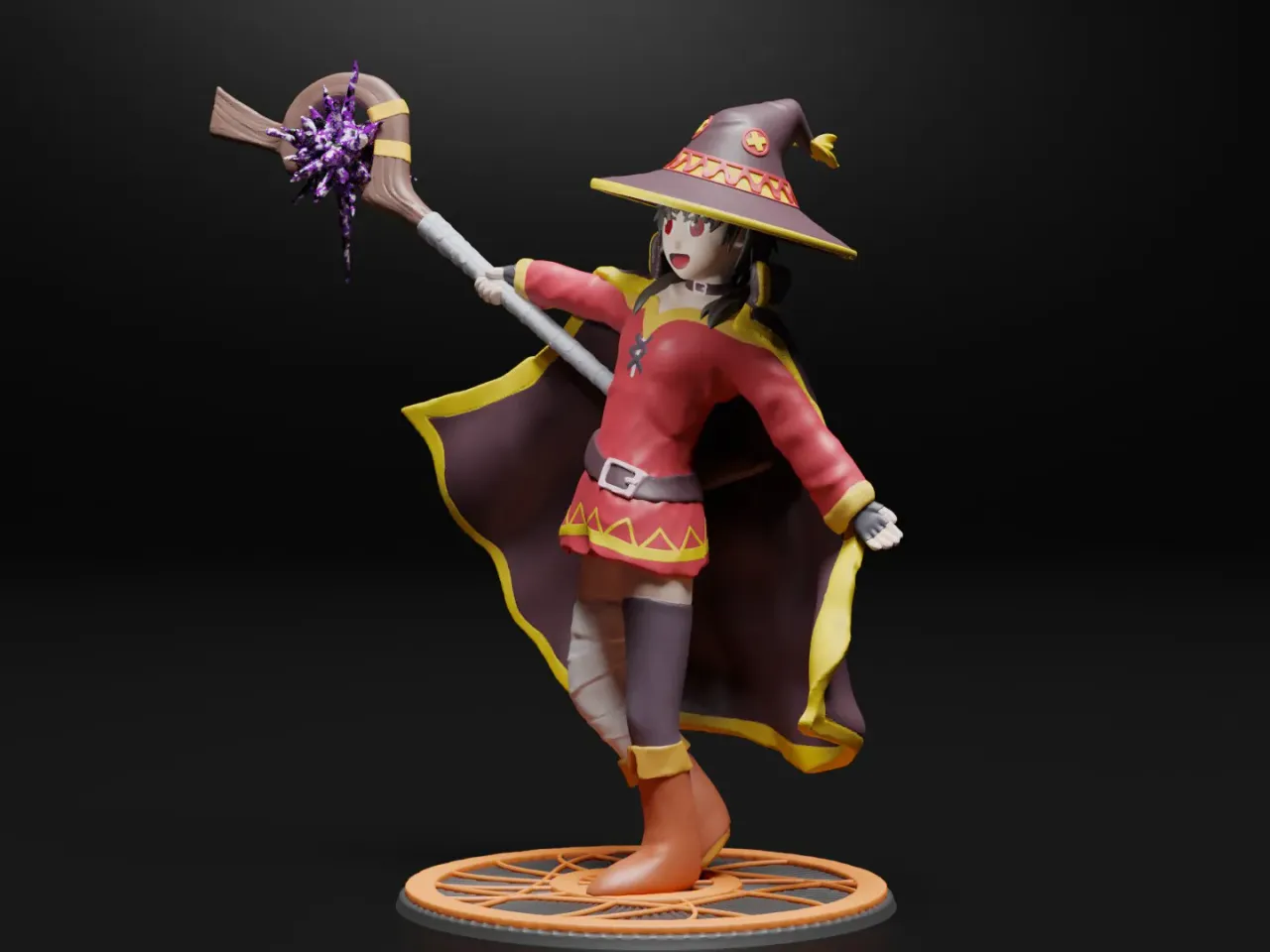 Megumin (KonoSuba) by JuusozArt | Download free STL model | Printables.com