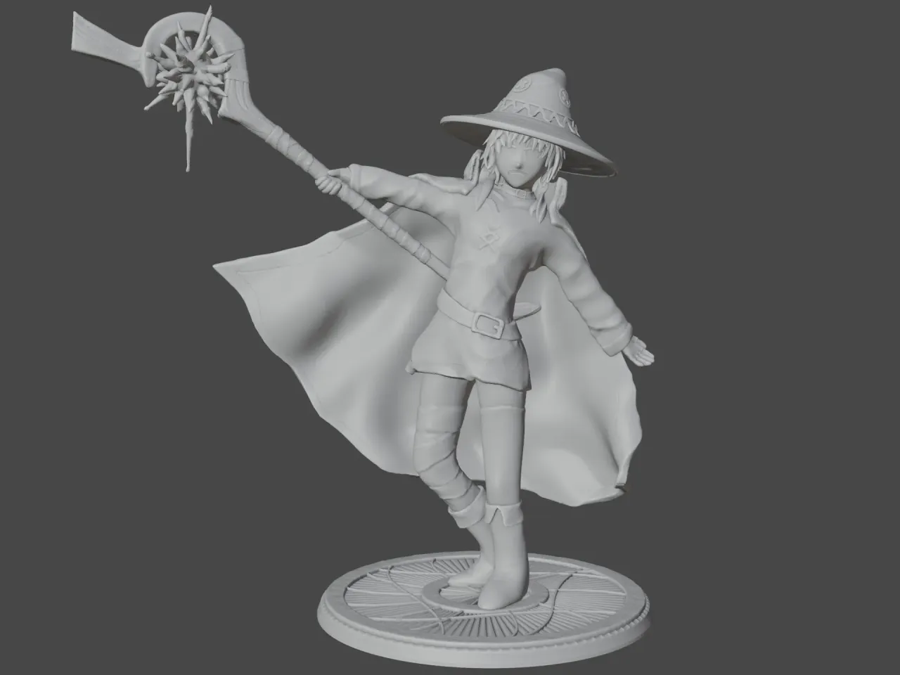 Megumin (KonoSuba) by JuusozArt | Download free STL model | Printables.com