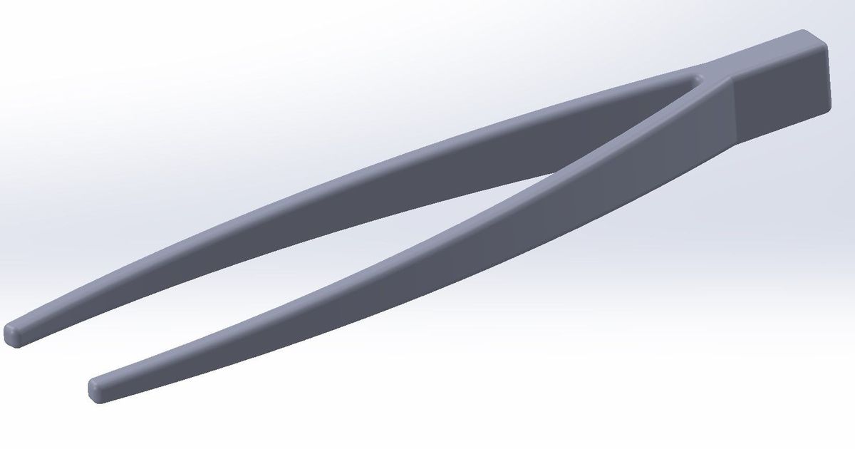 basic Tweezers - Pinzette von FuPe | Kostenloses STL-Modell ...