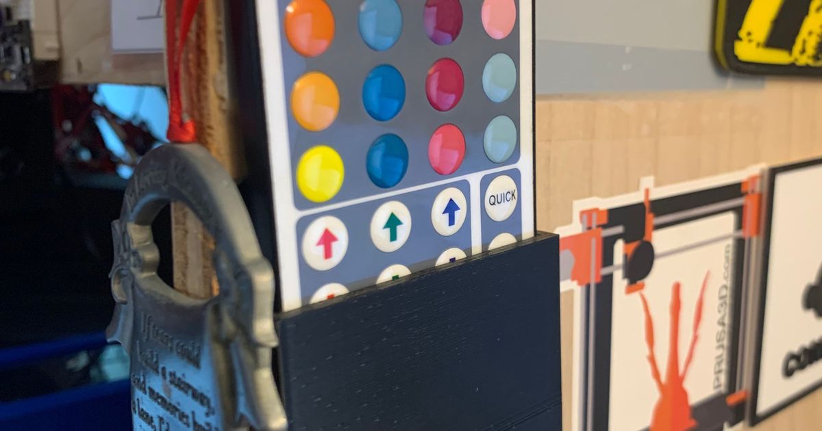 LED Strip Remote Hanger by W5AUG | Download free STL model | Printables.com