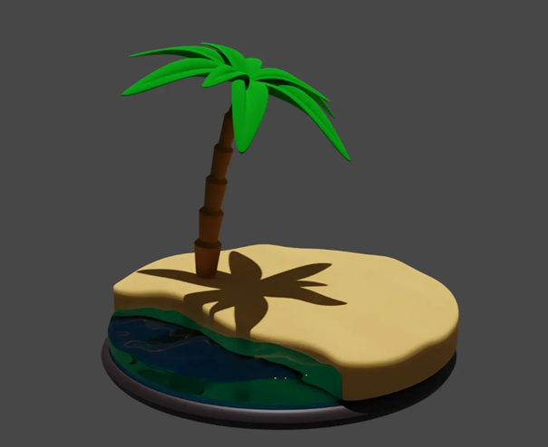 island by 3D printing girll | Download free STL model | Printables.com