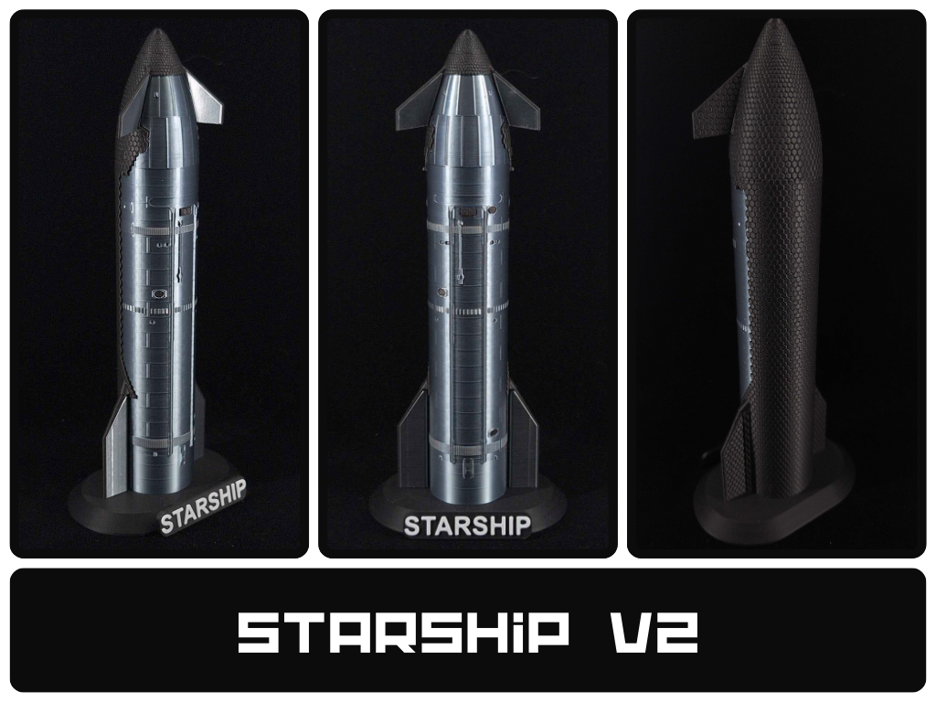 STARSHIP S24/B7 by Kmobrain - AstroDesign3D | Download free STL model ...