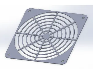 Fan Cover by Cikro | Download free STL model | Printables.com