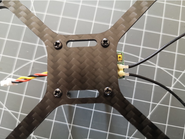 Frsky XM+ Holder/Mount for 20mm x 20mm Stack by Wollbrezel | Download ...