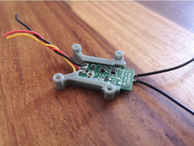 Frsky XM+ Holder/Mount for 20mm x 20mm Stack by Wollbrezel | Download ...