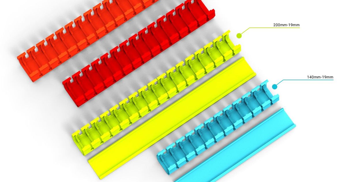 Trunking (Cable management Channel ) by 3DP-MAMSIH | Download free STL ...