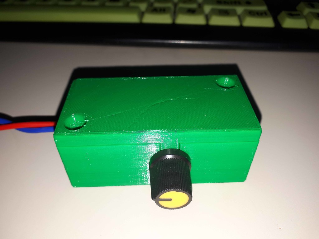 PWM DC Motor Speed Controller in-line box by DJ_Foot | Download free ...