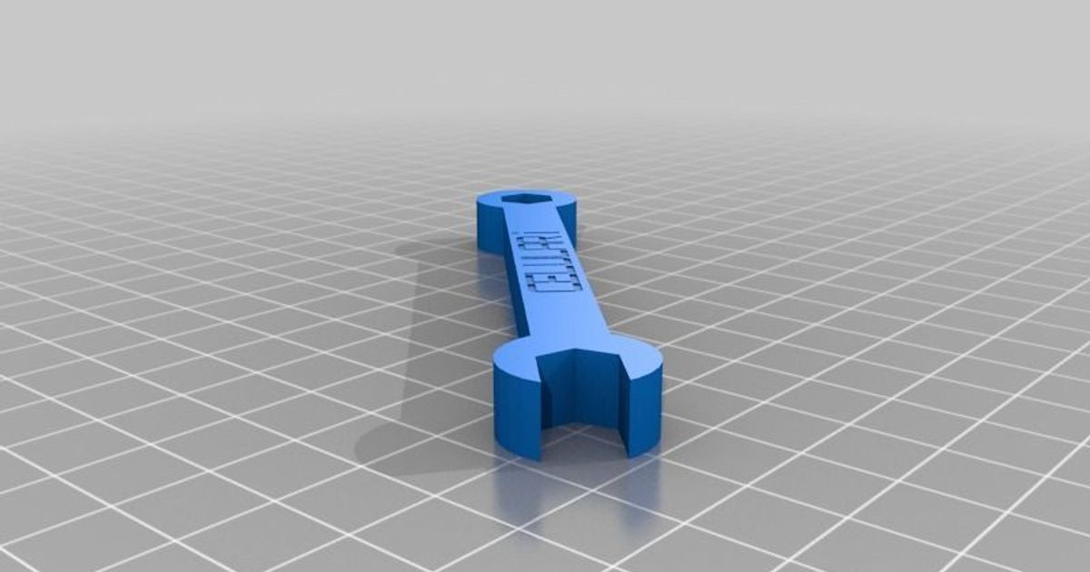 8mm wrench by Celulari | Download free STL model | Printables.com