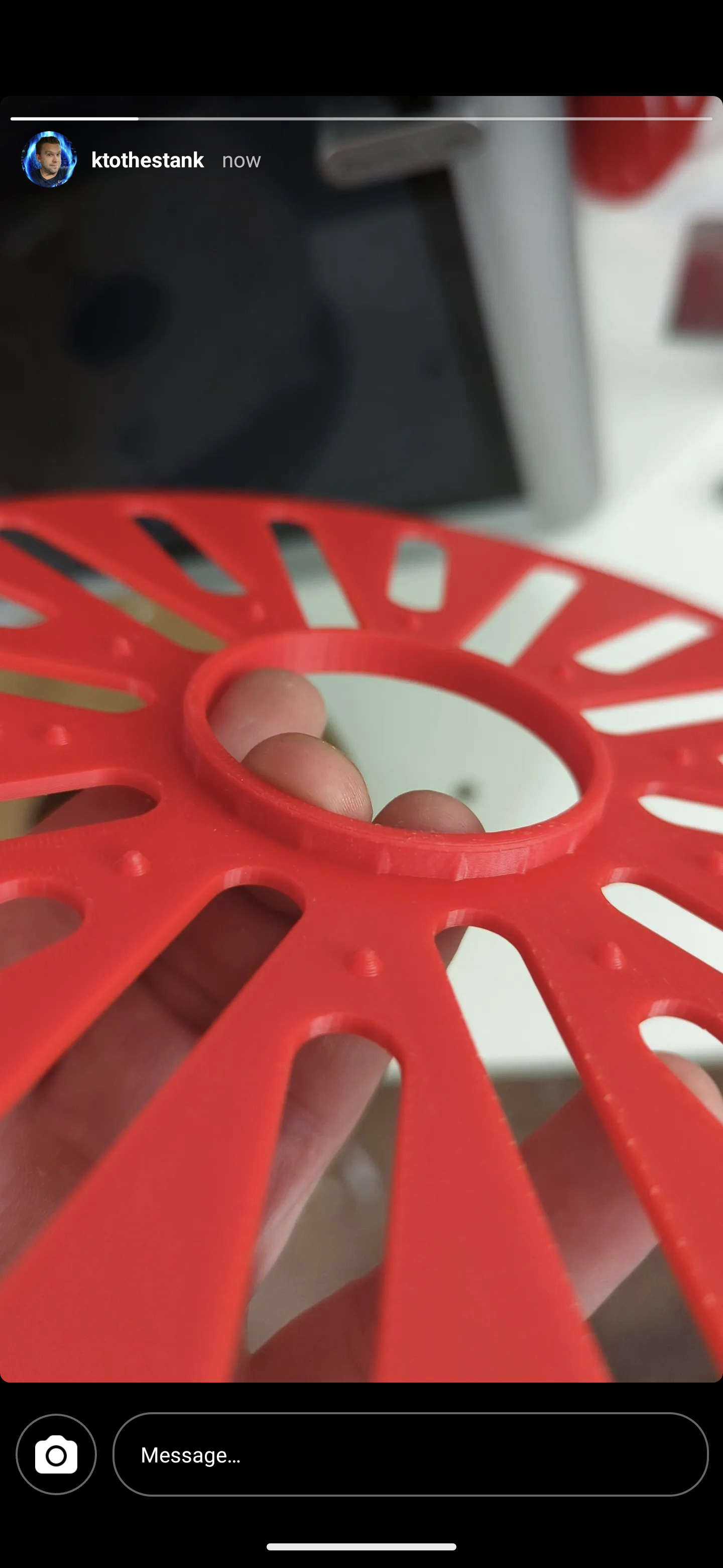 Bambu - PolyMaker 3D Cardboard spool holder by k2thestank | Download ...