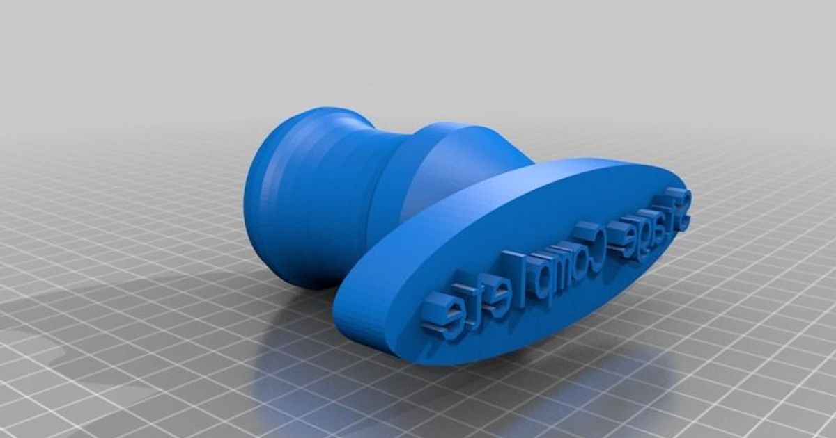 Stage Complete Stamp by Zarfie | Download free STL model | Printables.com