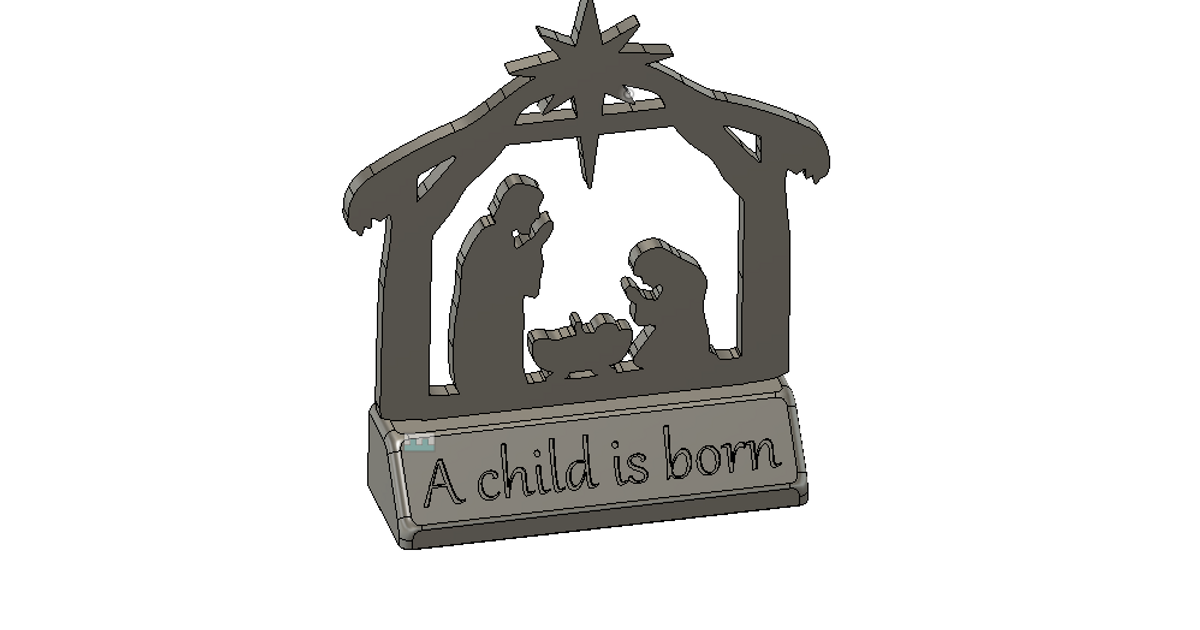 Nativity Scene by PrusaMini4321 | Download free STL model | Printables.com