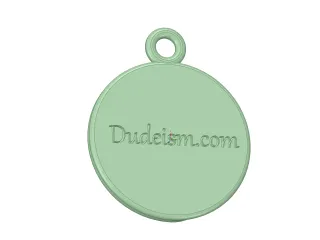 Dudeism pendant by SpokaneDudeist | Download free STL model ...