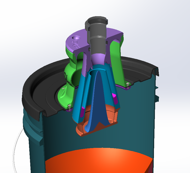 SL_ST TWO-STAGE CYCLONE SEPARATOR-01 Rudi by SL_ST | Download free STL ...