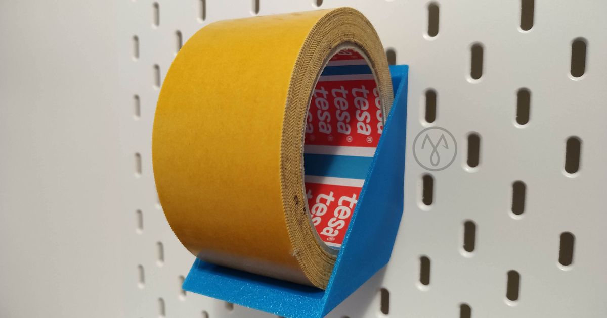 Ikea Skadis 50mm Adhesive Tape Roll Holder by JMAW | Download free STL ...