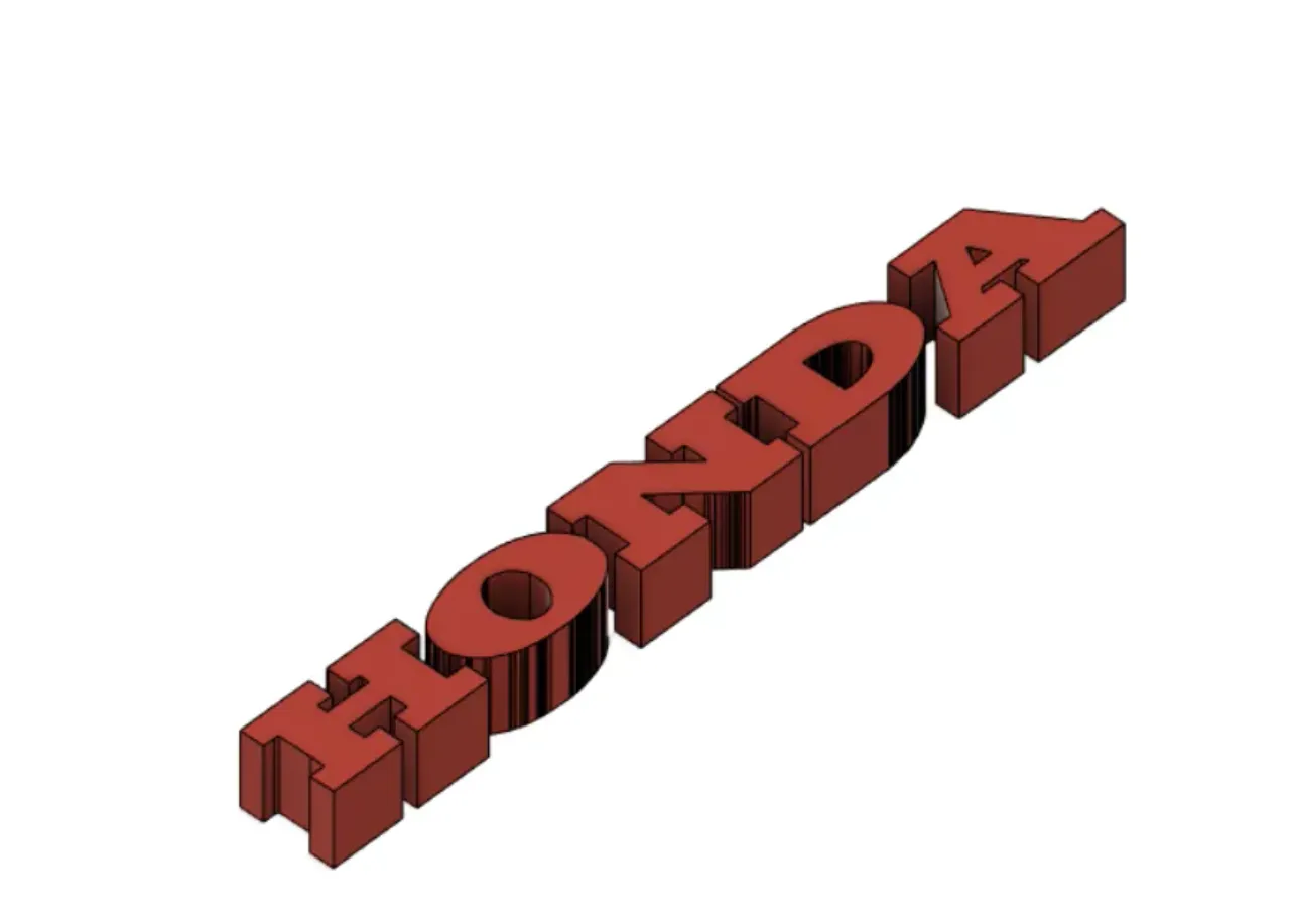 Honda Logo by Maut | Download free STL model | Printables.com
