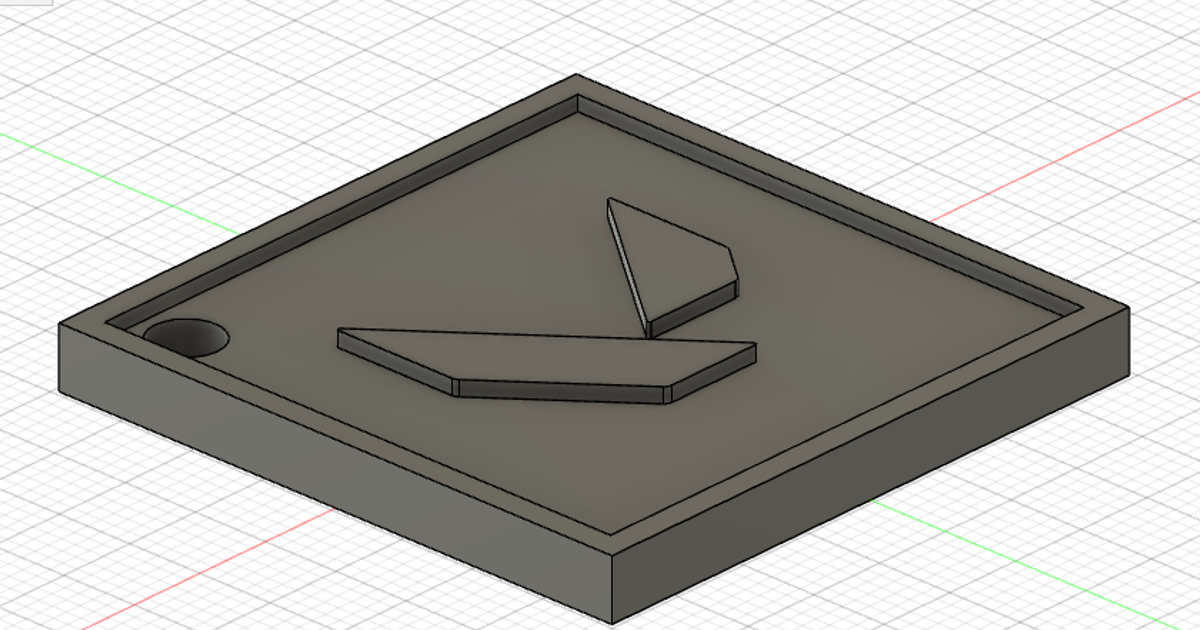 Valorant Logo Keychain by BluCheese | Download free STL model ...