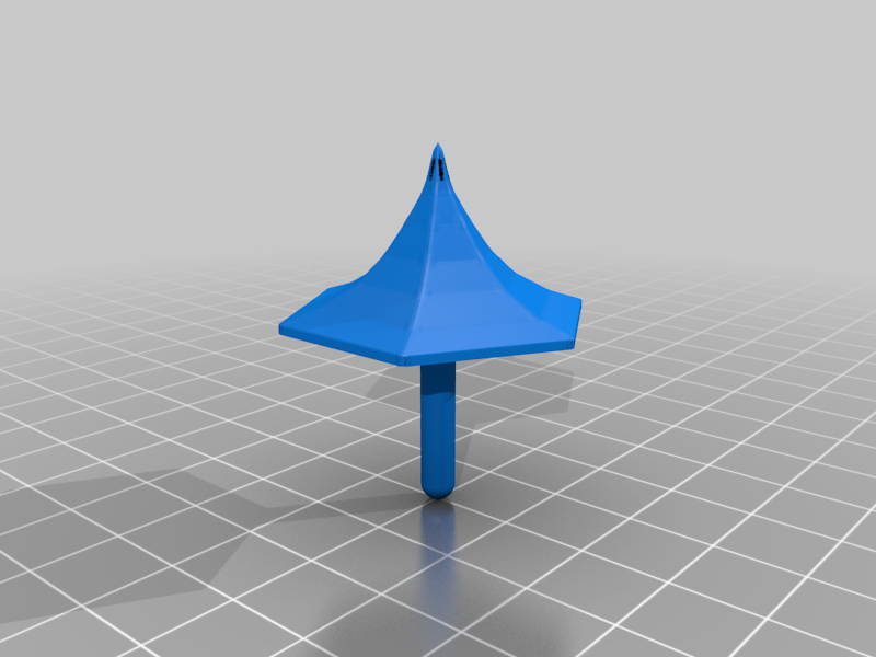 D6 Spinning Top Dice by merec | Download free STL model | Printables.com