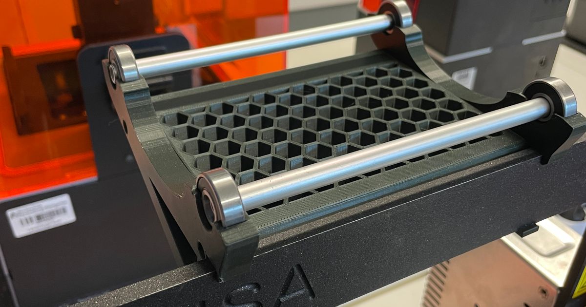 Spool Holder for 2 kg and 1 kg filament by campy | Download free STL ...