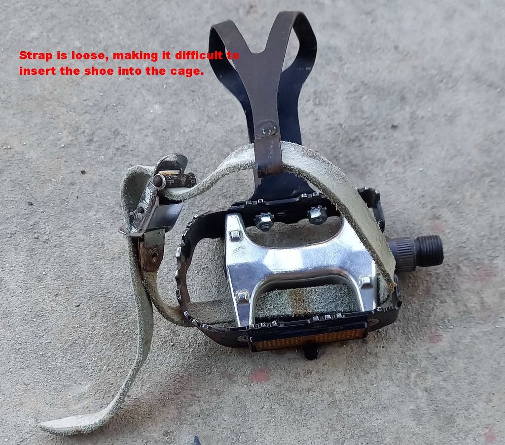 Toe cage strap guide- bicycle pedal by krahut | Download free STL model ...