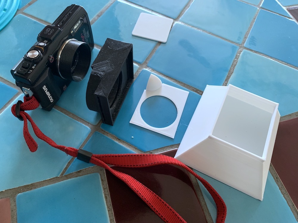 Numérisation de diapositif avec appareil photo Olympus TG - 3 (1-2-3-4 ...