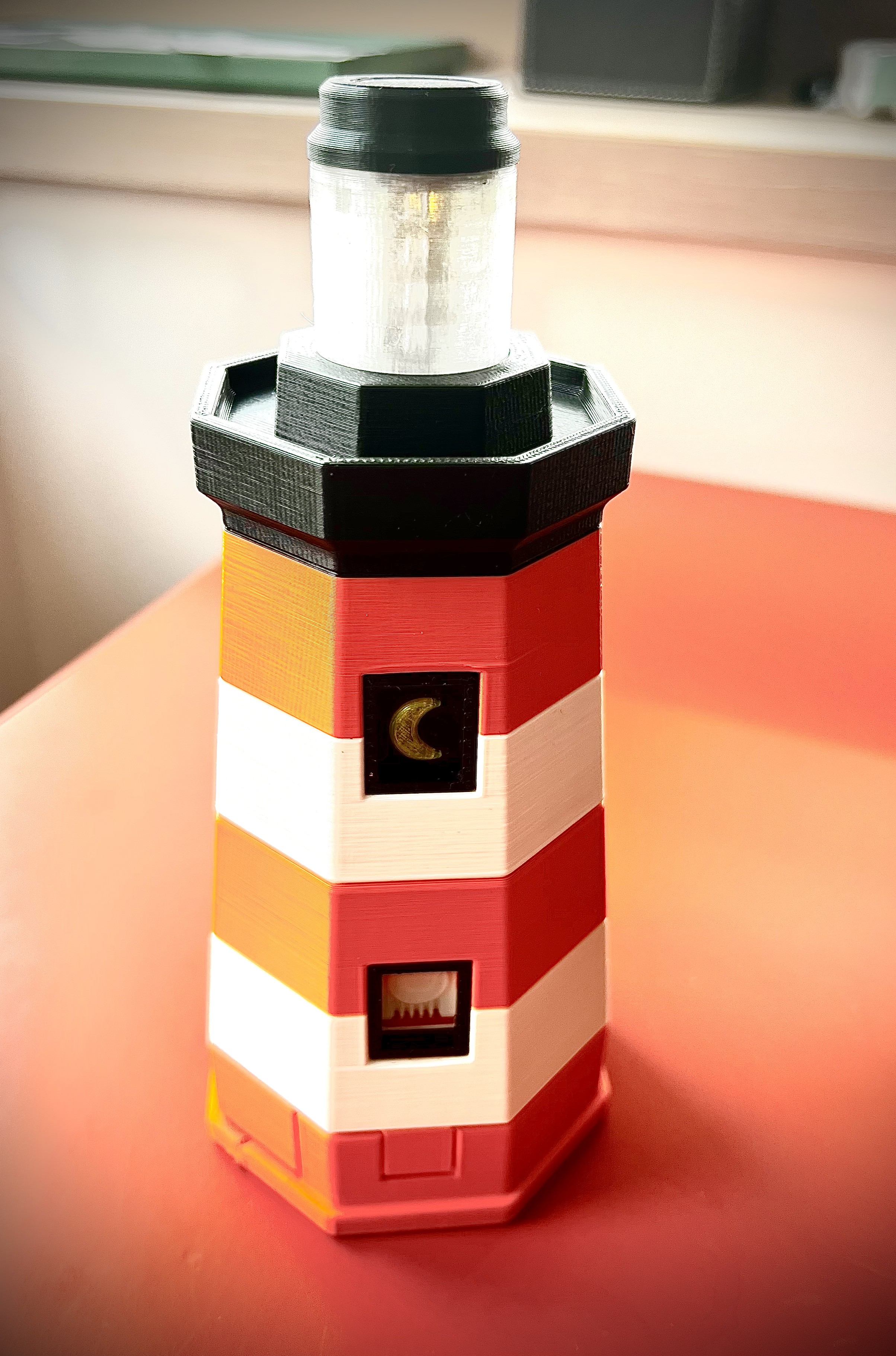 Gift Box for 3D Printy Lunar Lighthouse Puzzle Box by Pierre | Download ...