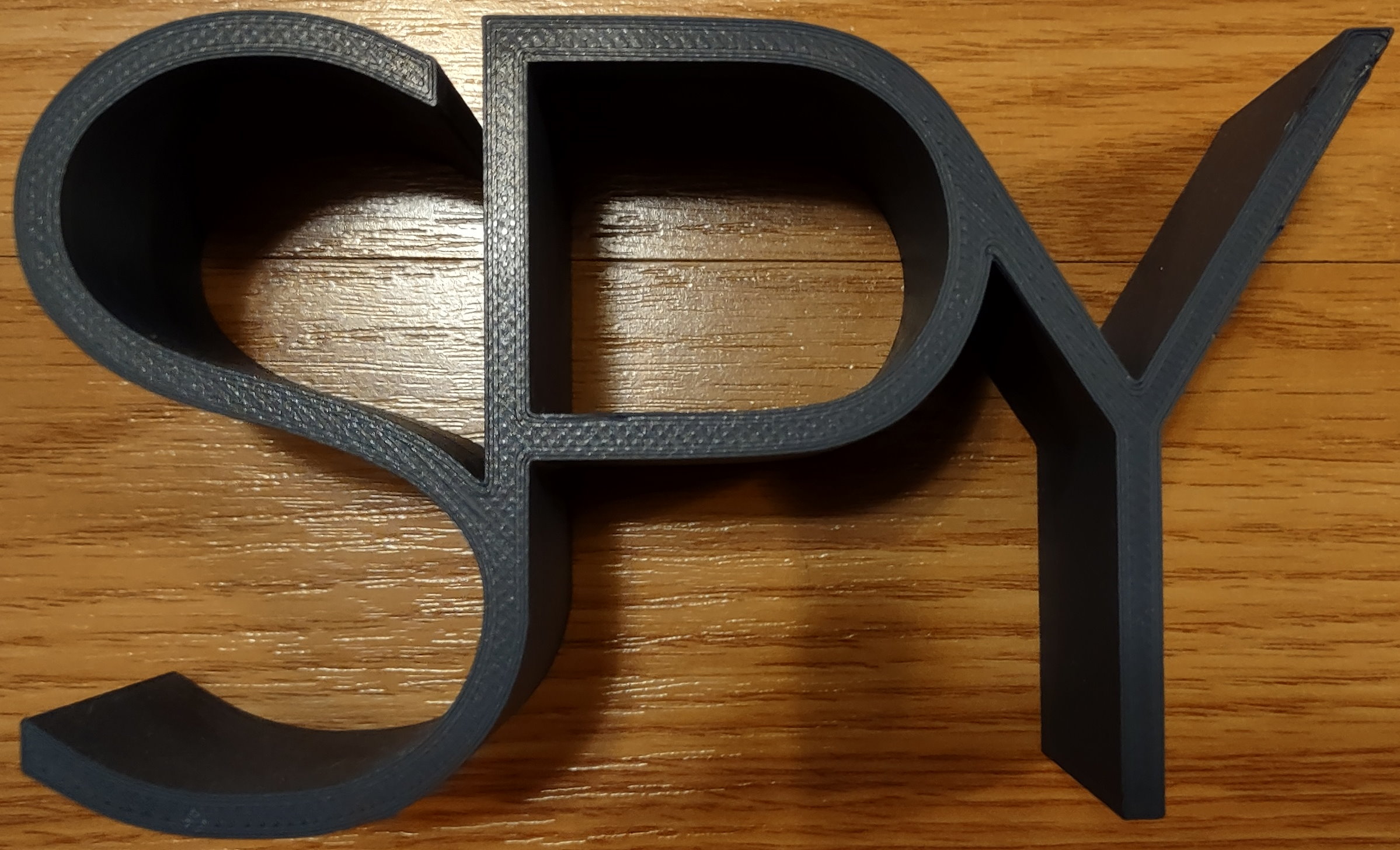 International Spy Museum Sign by Beloc | Download free STL model ...