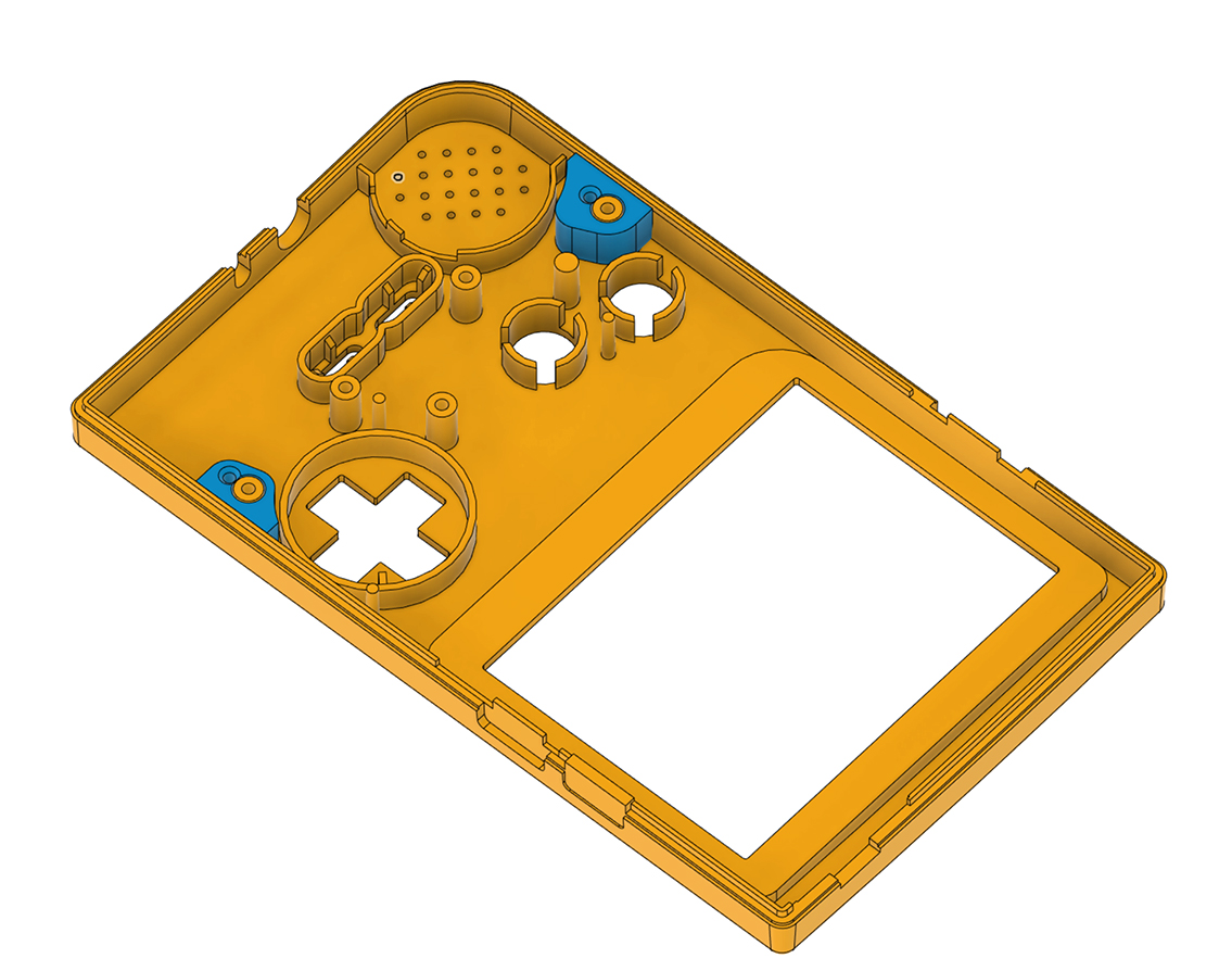 Gameboy Pocket Color Parts by Xipher Design | Download free STL model ...