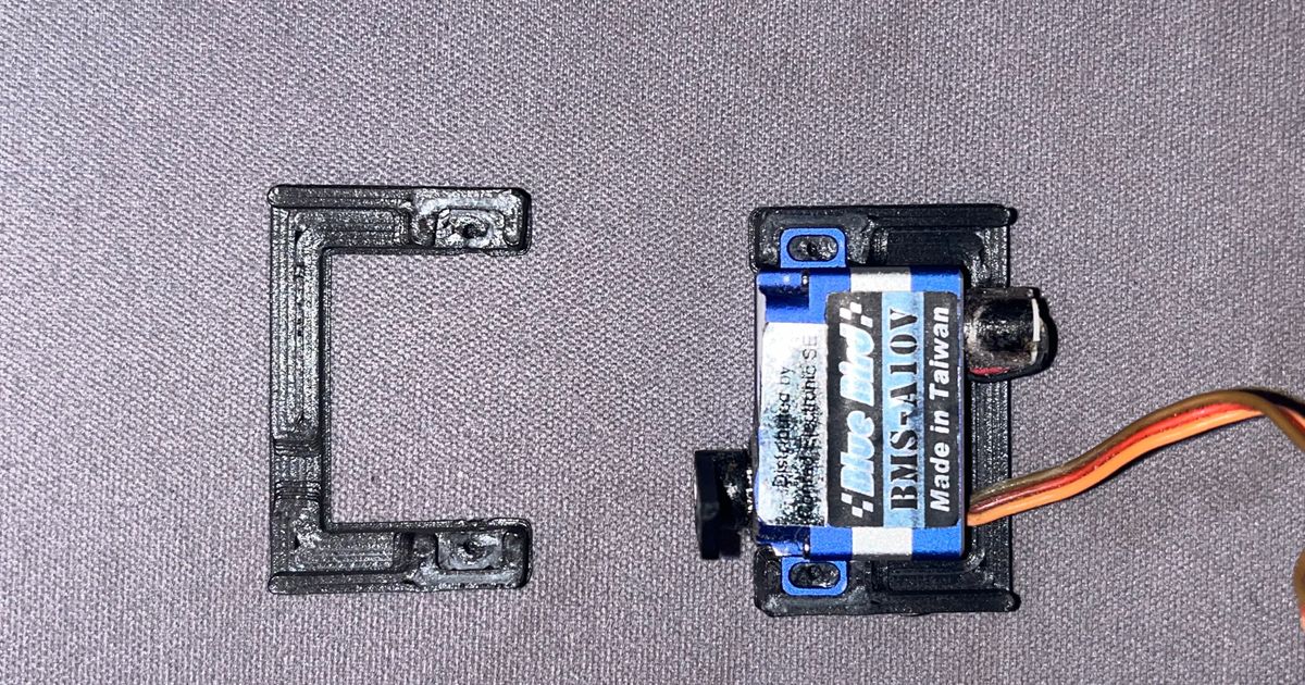 Servo frame for Bluebird BMS-A10v by crazy.biker_84 | Download free STL ...