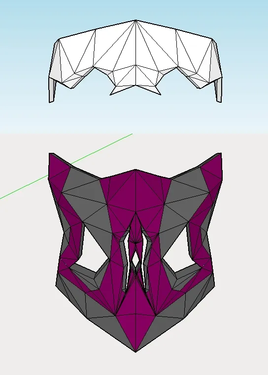 Pernix Cowl (With half mask variant) by Bane FP | Download free STL ...