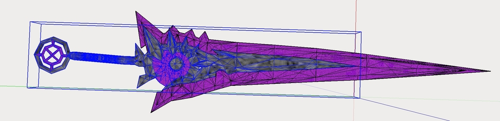 Zaros Godsword - 5' 8" scale by Bane FP | Download free STL model ...