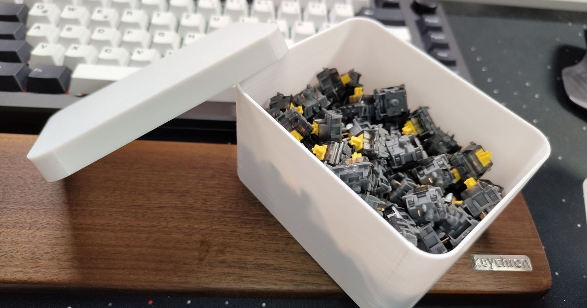 Resizable Box for Keycaps, Switches and more by jake_social | Download ...