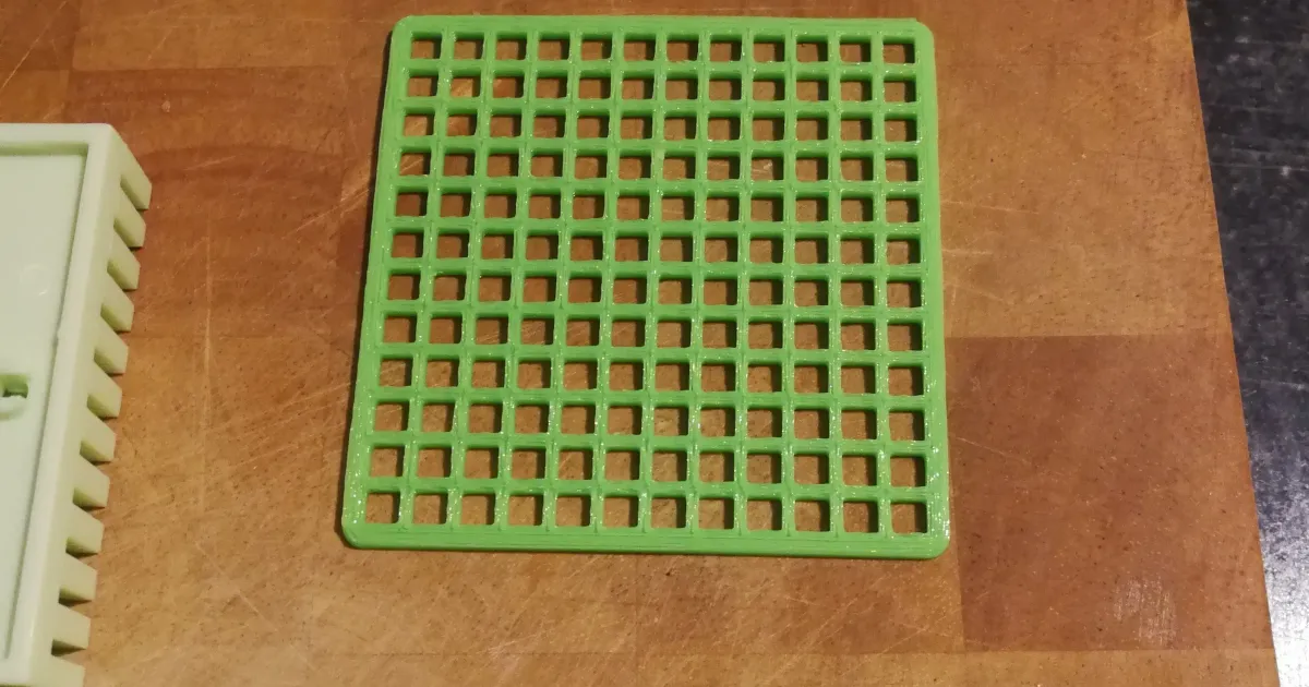 Nicer Dicer Magic Cube grid replacement by NormakeR | Download free STL ...