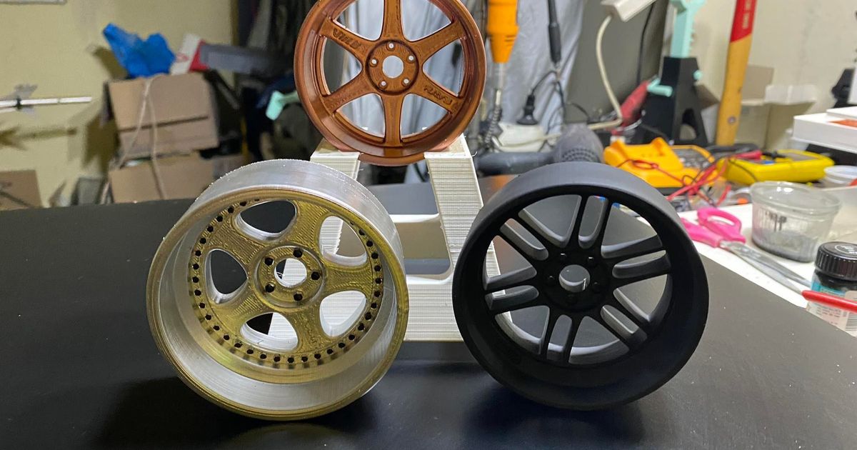 JDM Wheel Coasters by Tomato | Download free STL model | Printables.com