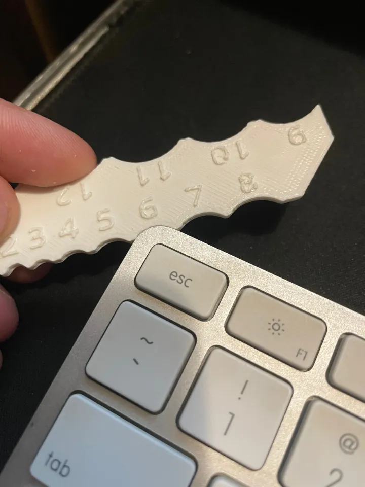 Fillet Radius Finder (Inner/Outer) - Design Reference Ruler 1 to 12mm ...