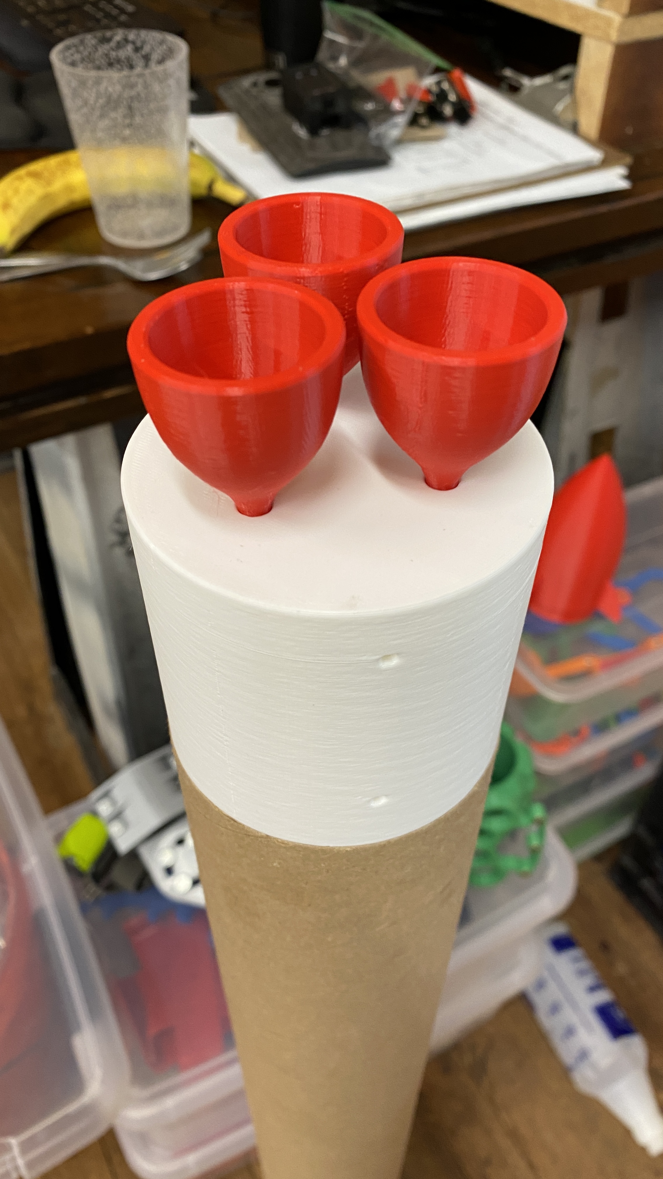 Rocket using Cardboard Tube by Yomomma76 | Download free STL model ...