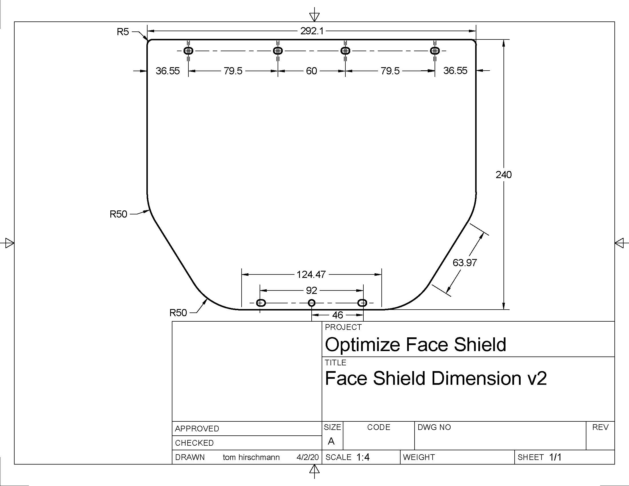 Face shield - full coverage - 35min print time - comfortable - US/A4 by ...