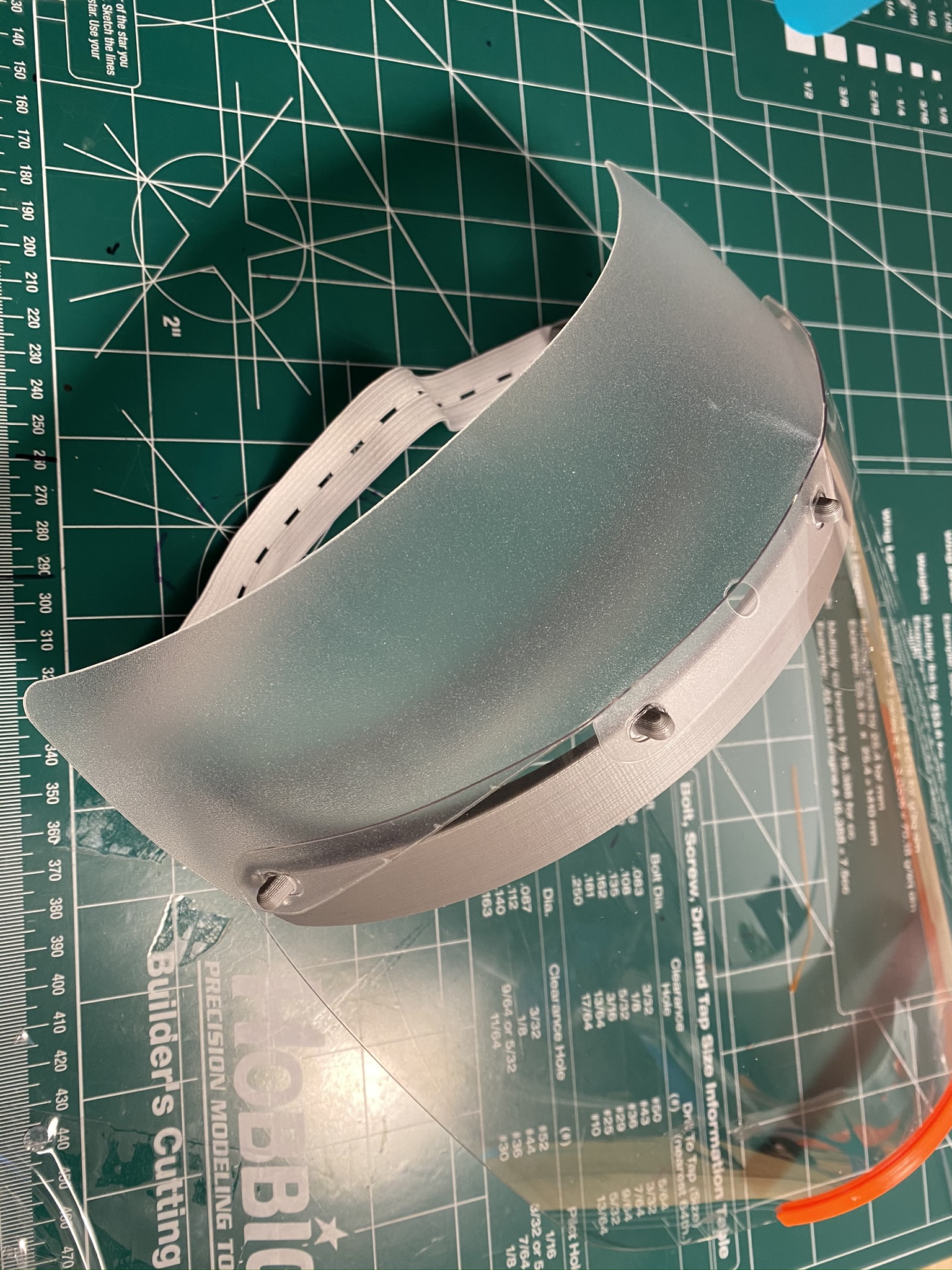 Face shield - full coverage - 35min print time - comfortable - US/A4 by ...
