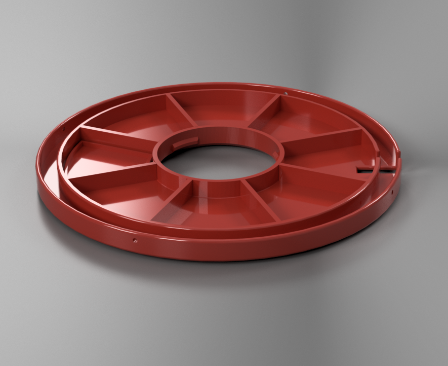 5 Gallon Adapter for Modular Hydroponic Tower by Creative_Bear3D ...