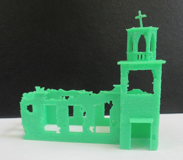 Ruined Church 28mm scale by Jerrycon | Download free STL model ...