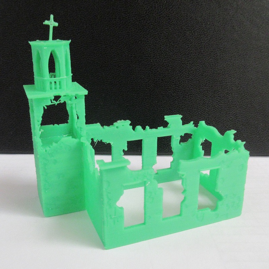 Ruined Church 28mm scale by Jerrycon | Download free STL model ...